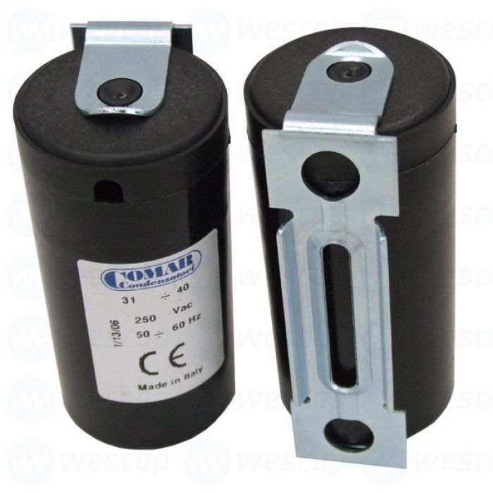 Comar Motor Start Capacitors | Wescap BV, parts for electric motors