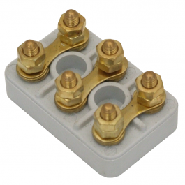 Motor Terminal Blocks Type S 6-Pole | Wescap BV, parts for electric motors