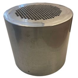 Fan cowl - stainless steel 1.4571 | Wescap BV, parts for electric motors